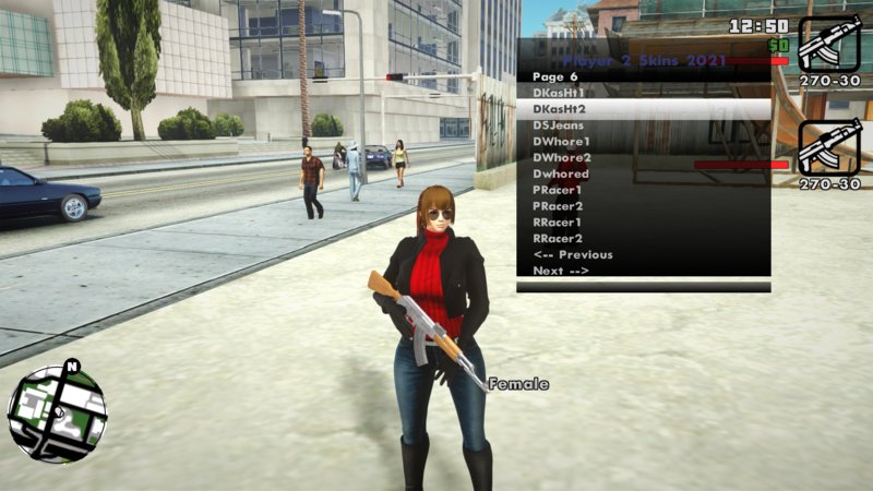 Gta San Andreas The Big Hot Sexy Girls Pack 2 Mod